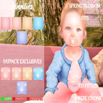 Second Life Marketplace - [Kin] TD/BEBE Spring Blossom Pink Fit